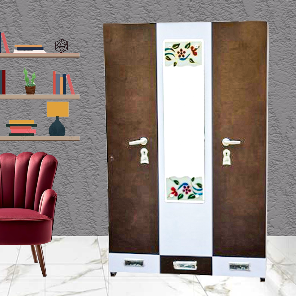 Kapat Metal 3 Door, Powder Coating - Nagar Bazaar